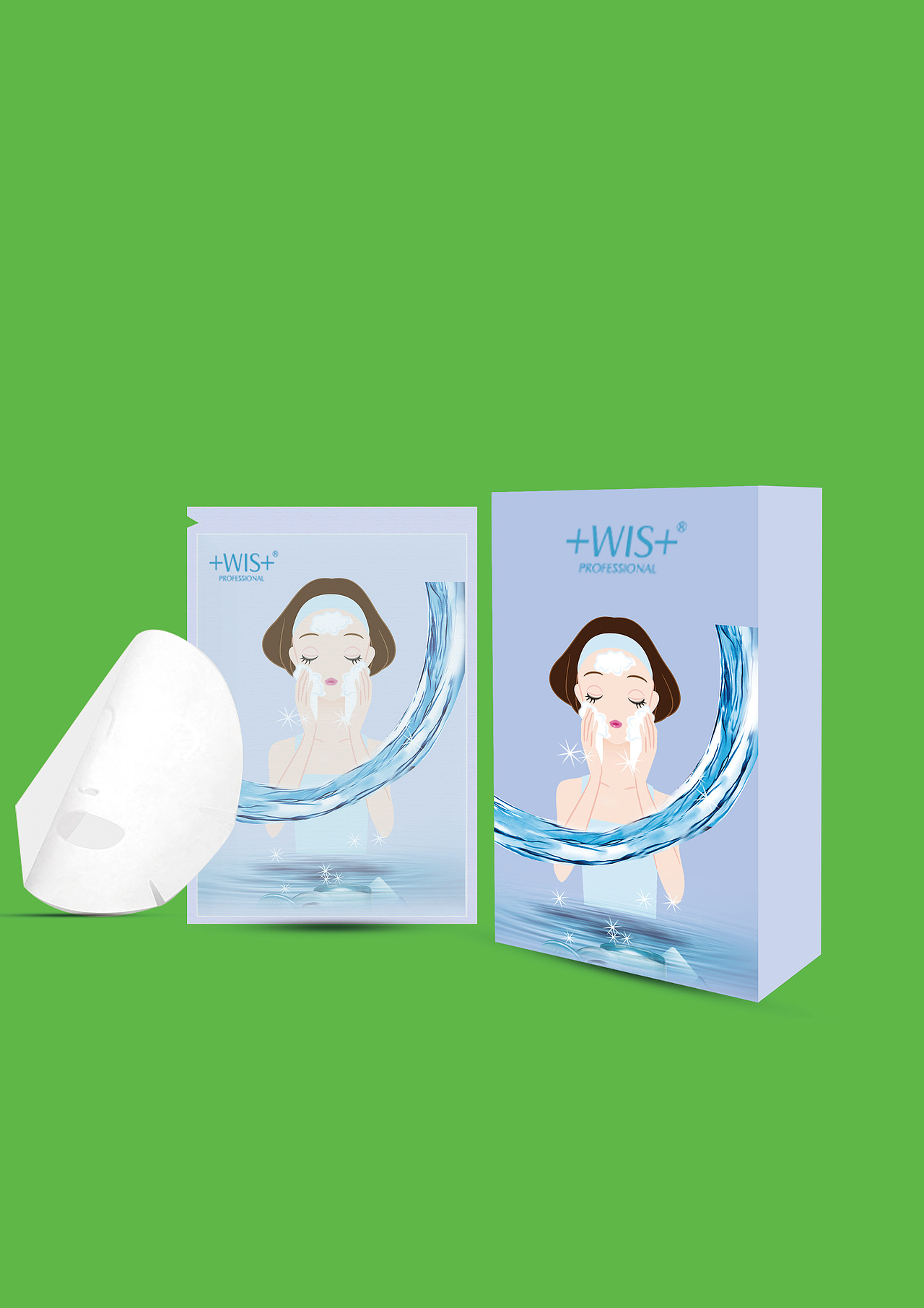 wis面膜设计|Graphic Design|Packaging|文小可童鞋_Original作品-站酷ZCOOL