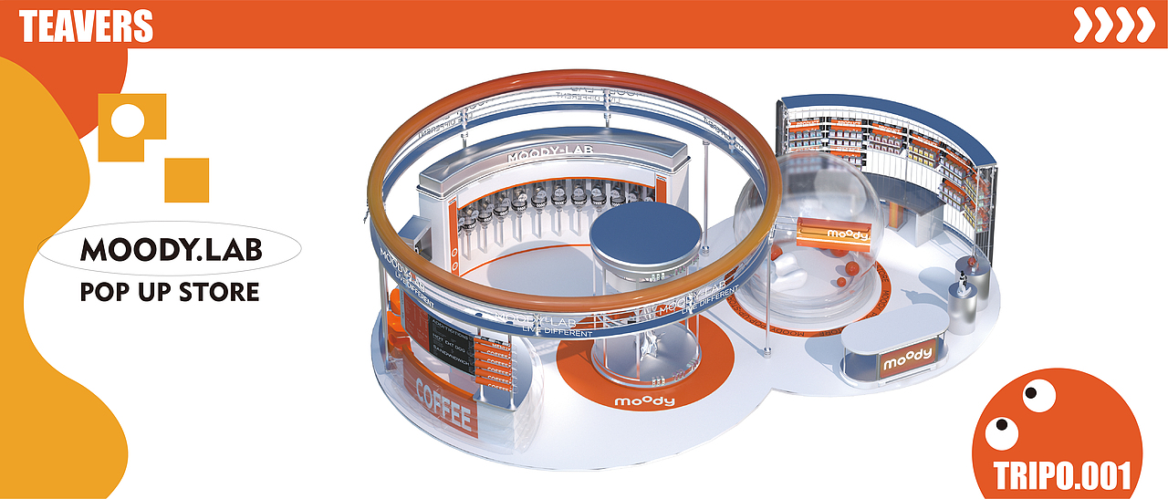 快闪店-MOODY LAB_TEAVERS-站酷ZCOOL