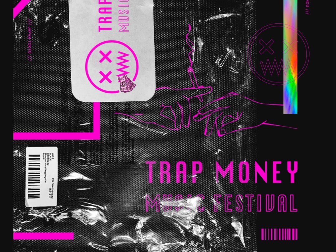 TRAP MONEY（虚拟）音乐节 H5设计_Young_Drugs_青药-站酷ZCOOL
