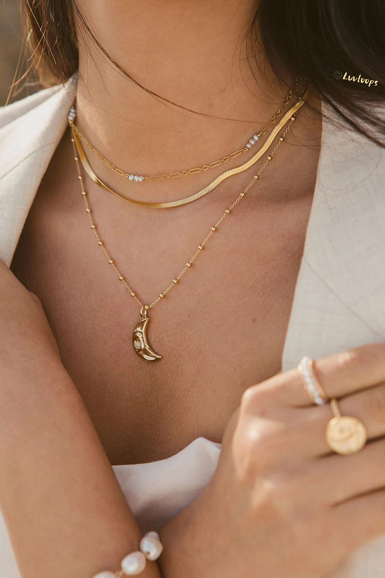 小众珠宝设计：Luvloops Celestial Series_野生吞吞-站酷ZCOOL