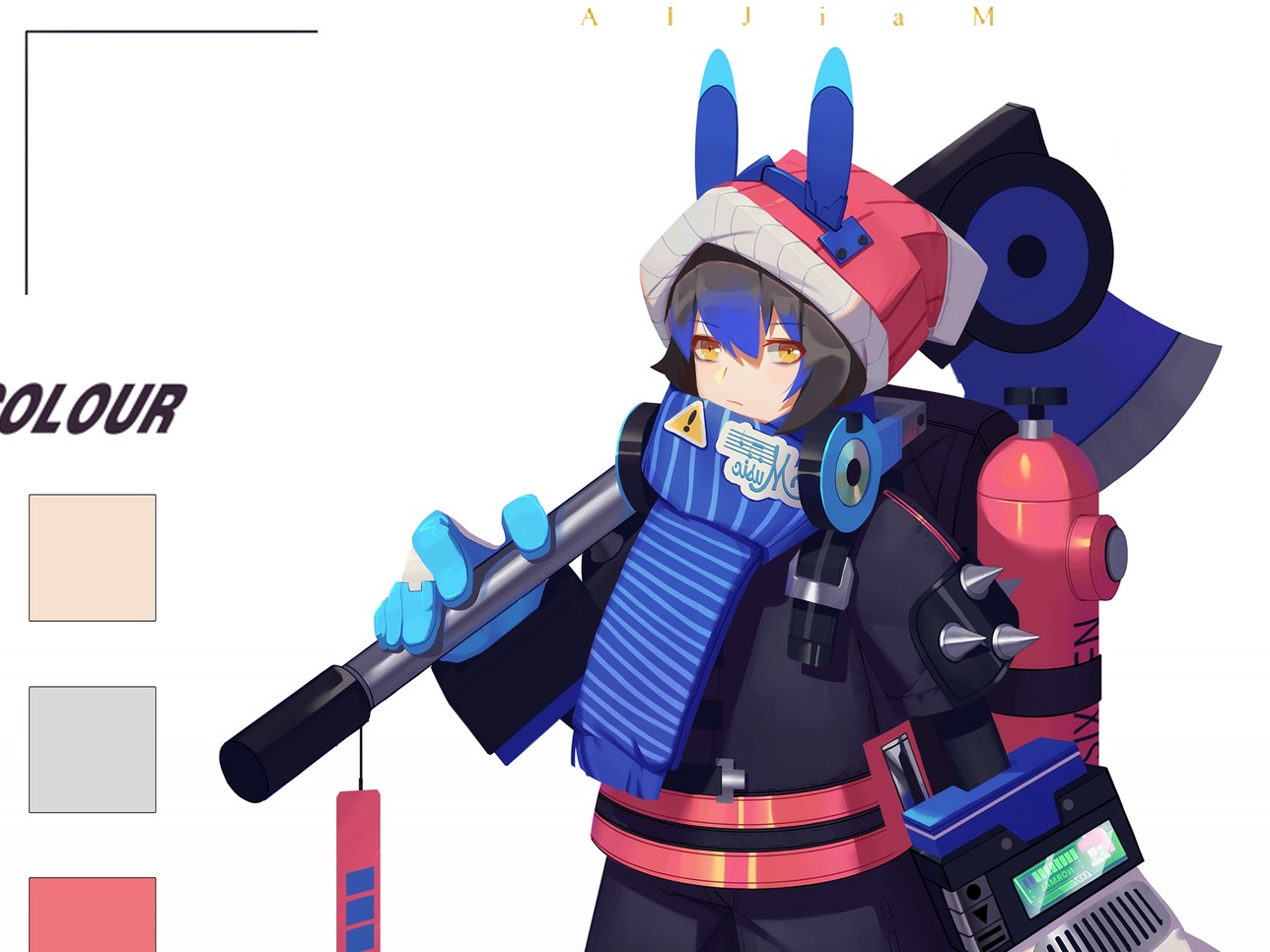 摸鱼~_楠柯Orz-站酷ZCOOL