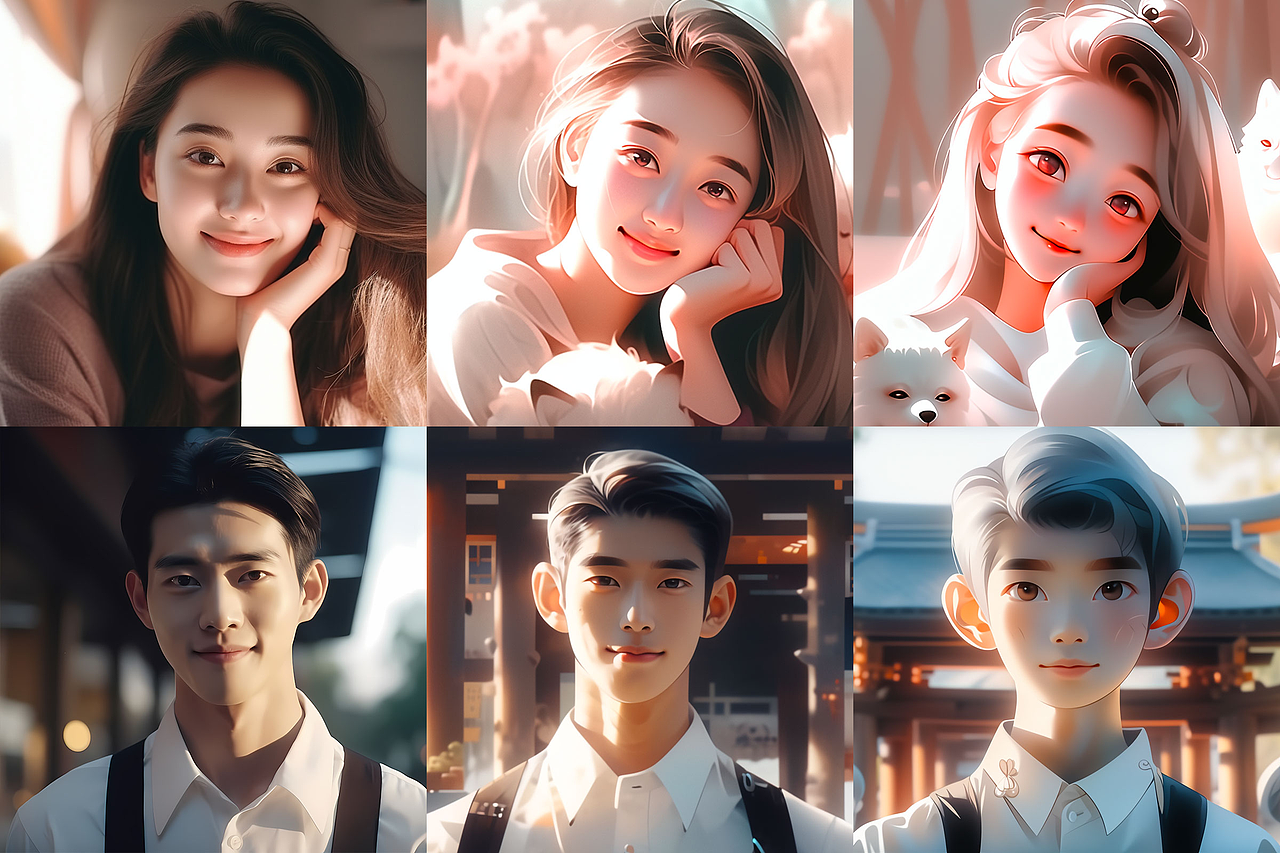 AIGC作品集-人物篇3_看情况8-站酷ZCOOL