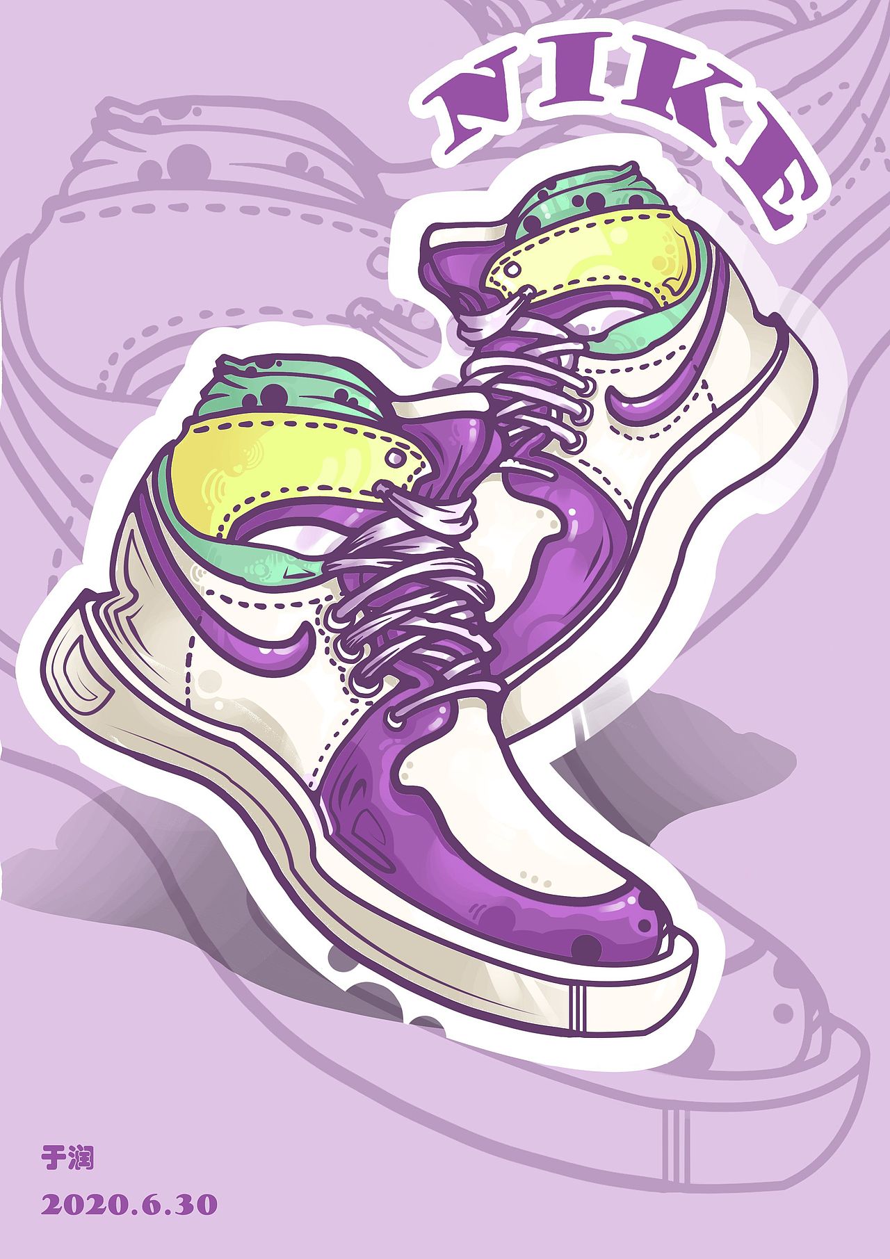 一阶段的板绘学习进度总结_云林1111-站酷ZCOOL