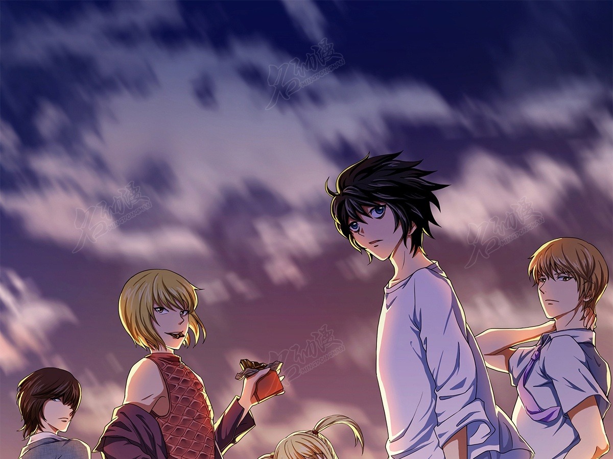 死亡笔记_名动漫CG数娱-站酷ZCOOL