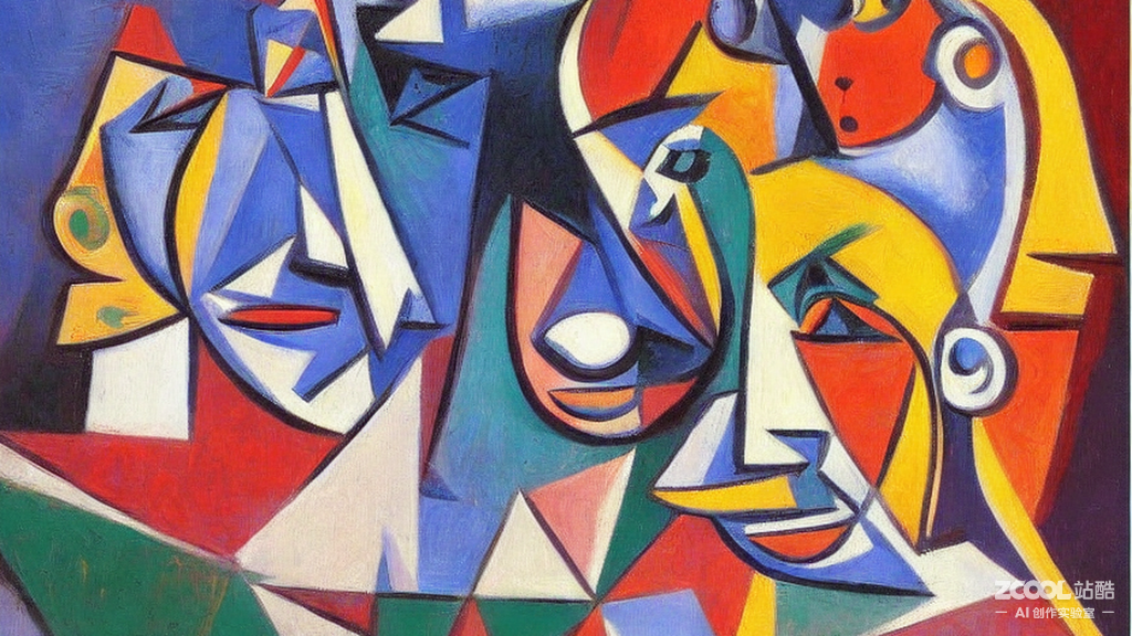 #站酷梦笔#艺术，油画，巴勃罗·毕加索_Lisa_Nan-站酷ZCOOL