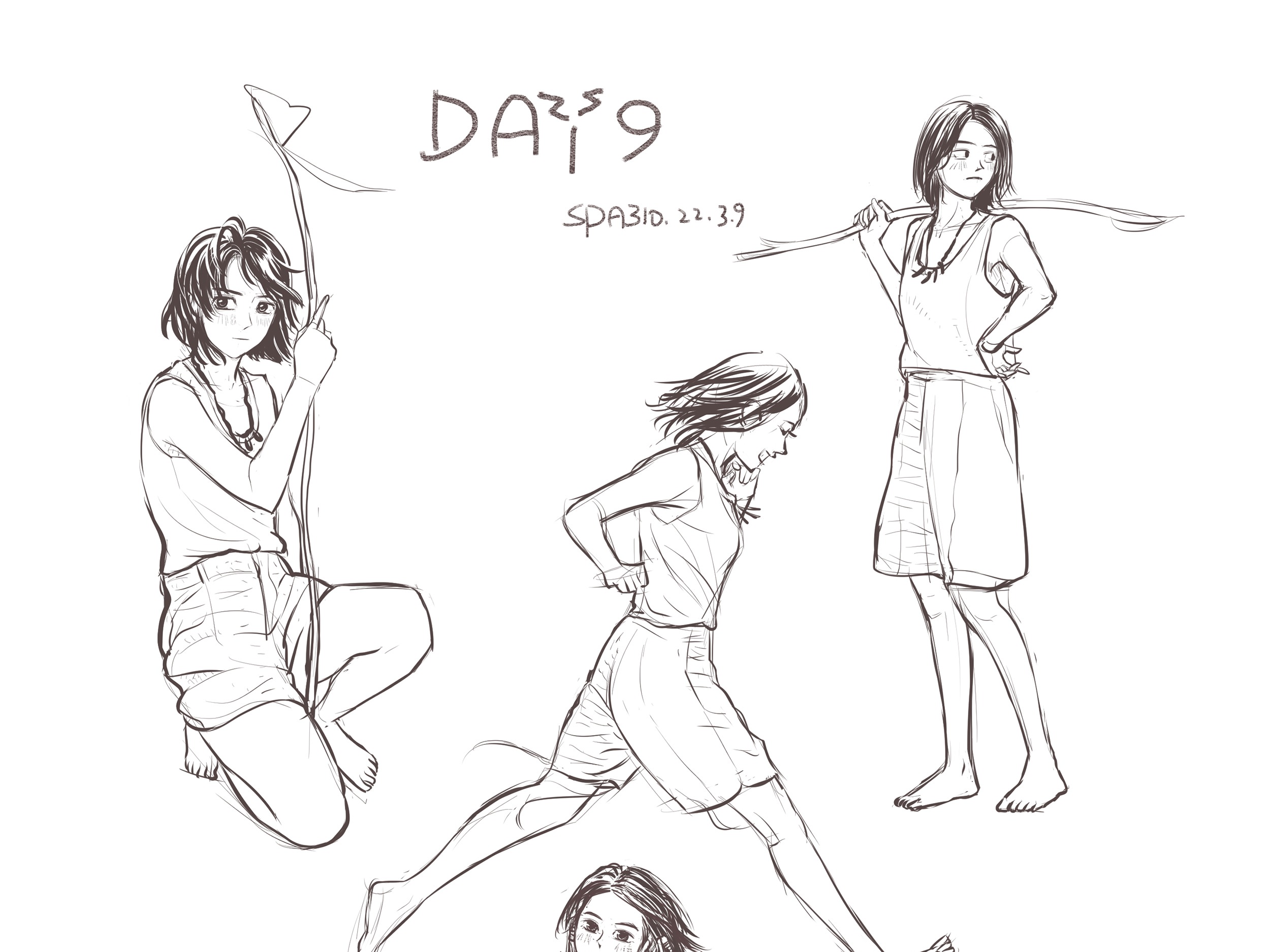 #速写60天挑战赛#day9@速写班长_spa_310-站酷ZCOOL