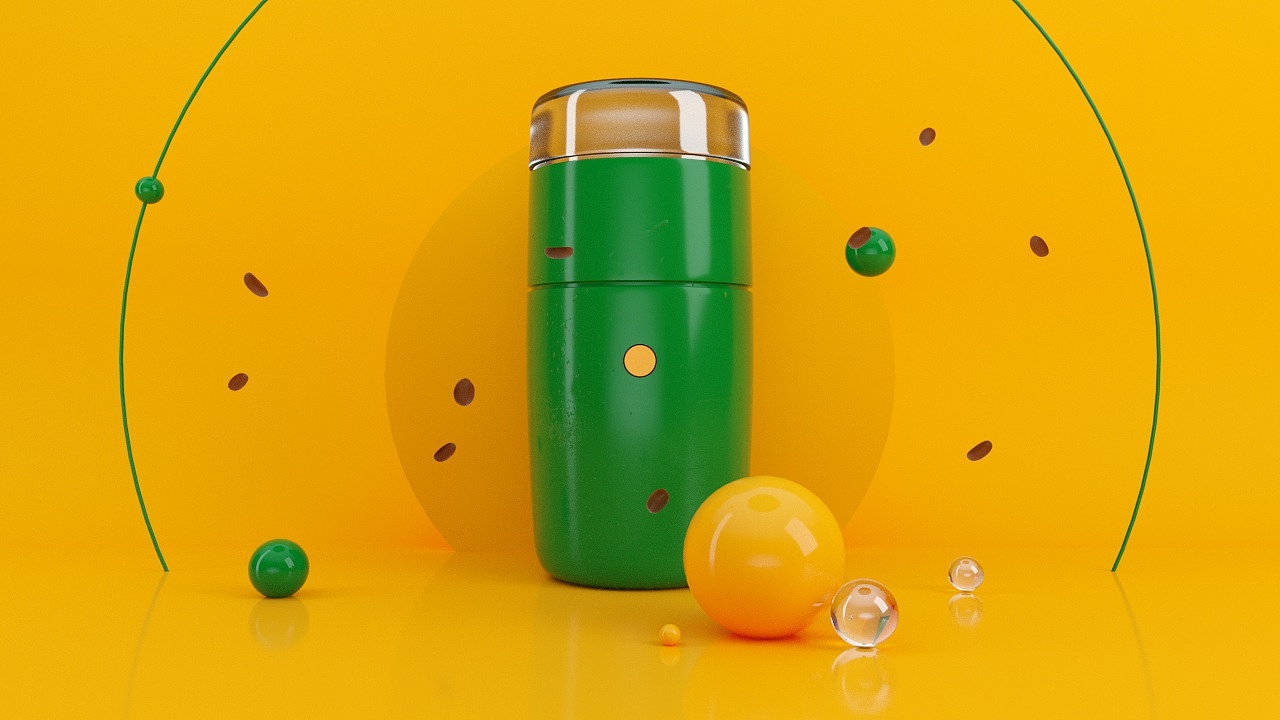 C4D临摹——动态短片《Goodbye design》 _Spike_d-站酷ZCOOL