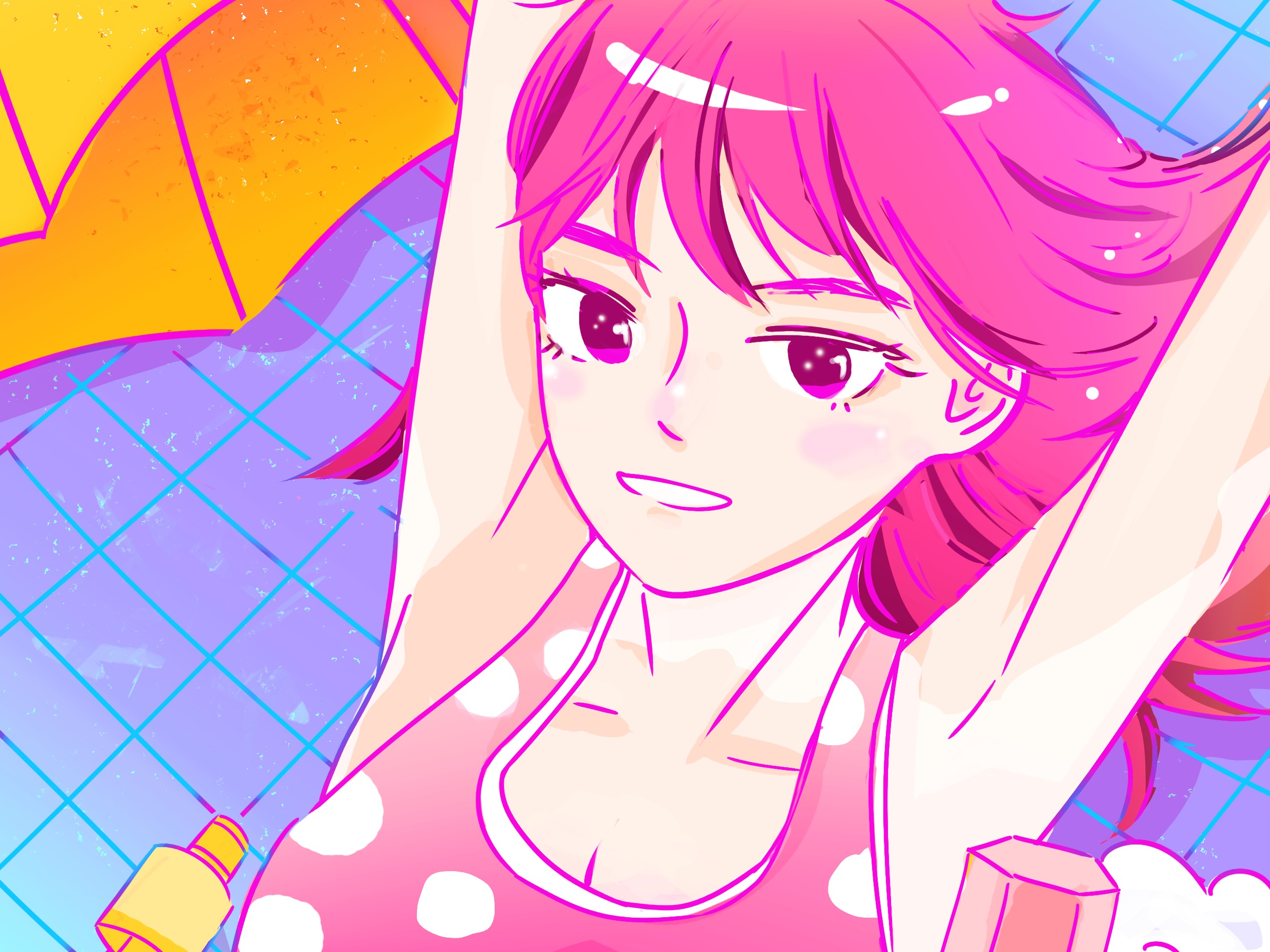 海报插画-美妆产品广告_盒飞-站酷ZCOOL