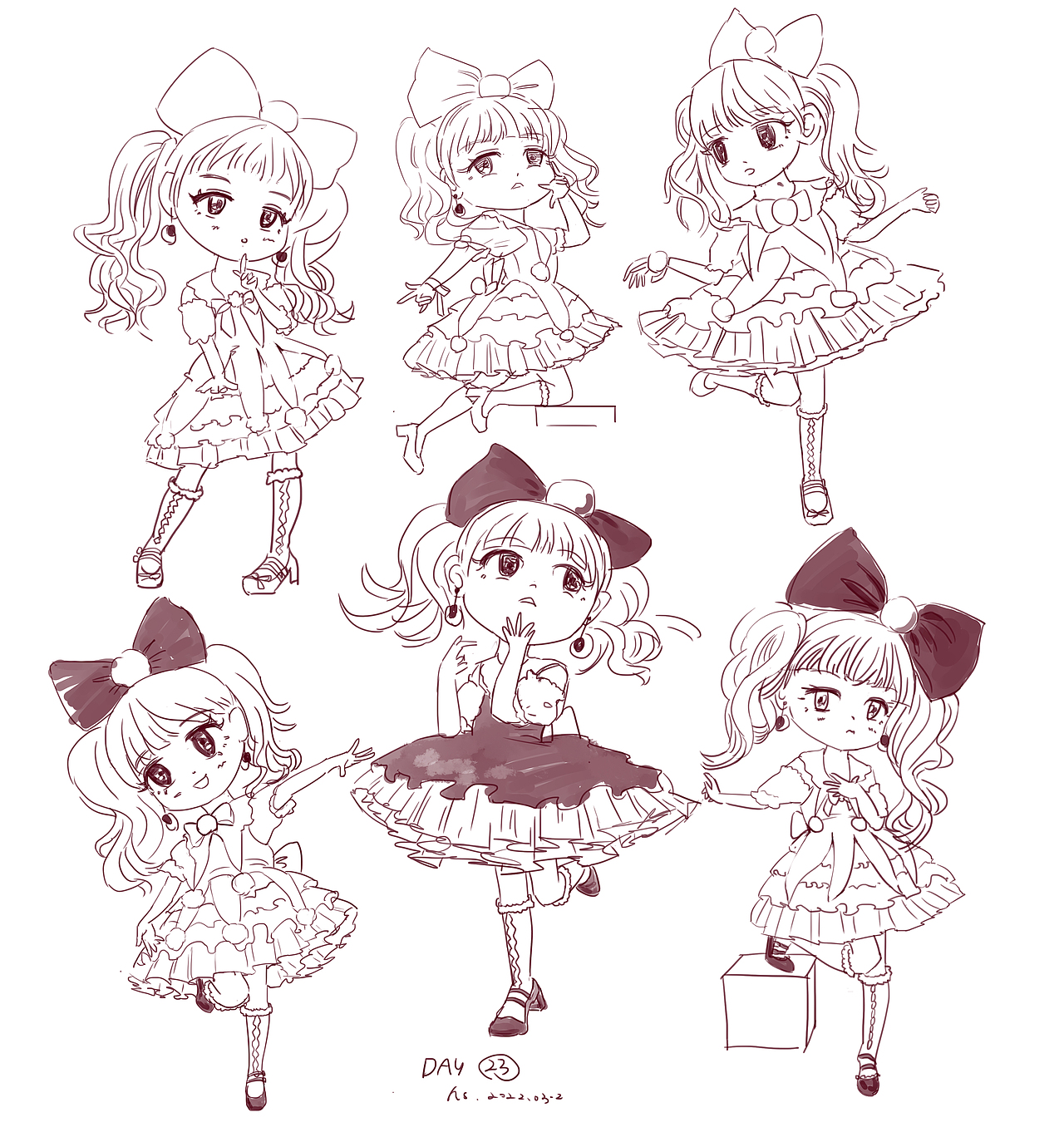 #速写60天挑战赛# Day 23 @速写班长 _寒沬沬-站酷ZCOOL