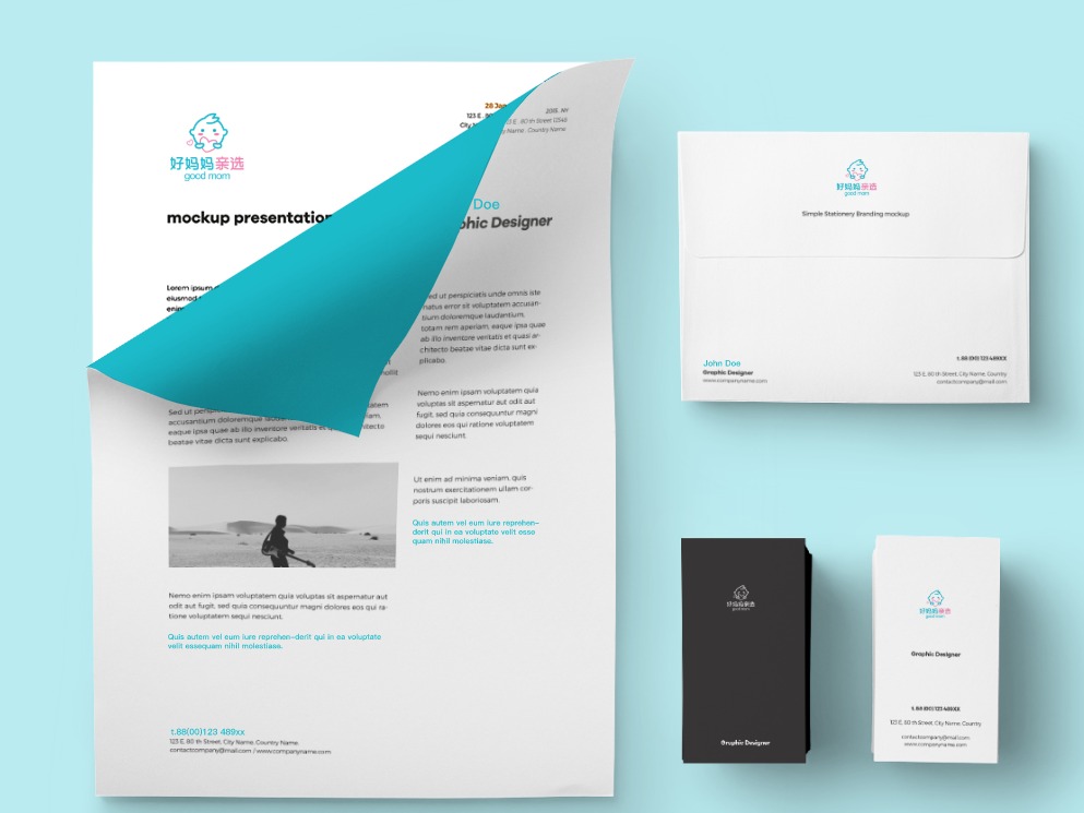 一个亲子类品牌LOGO的设计——好妈妈亲选_刘小忍-站酷ZCOOL