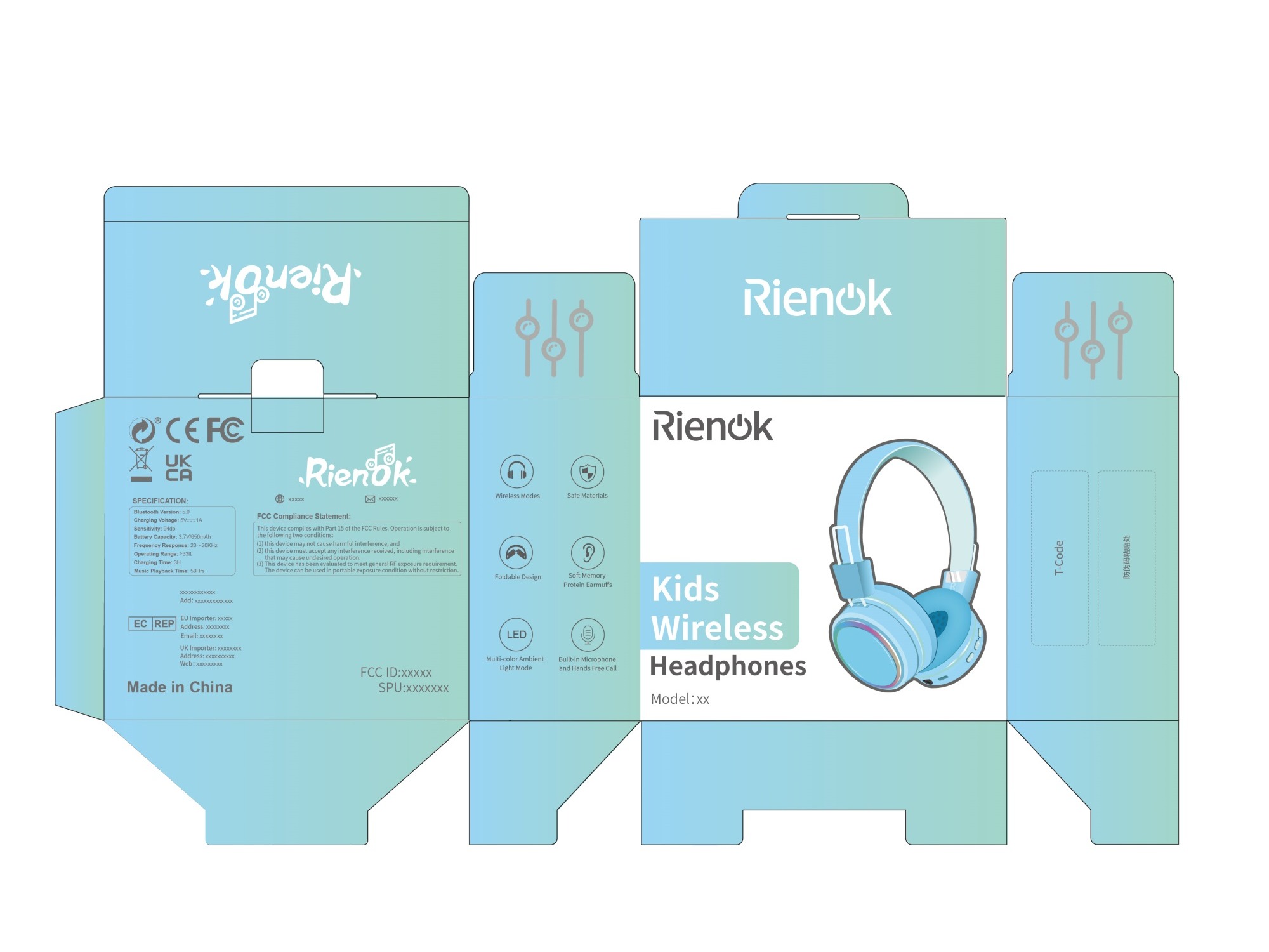 儿童耳机包装设计_三点半设计-站酷ZCOOL