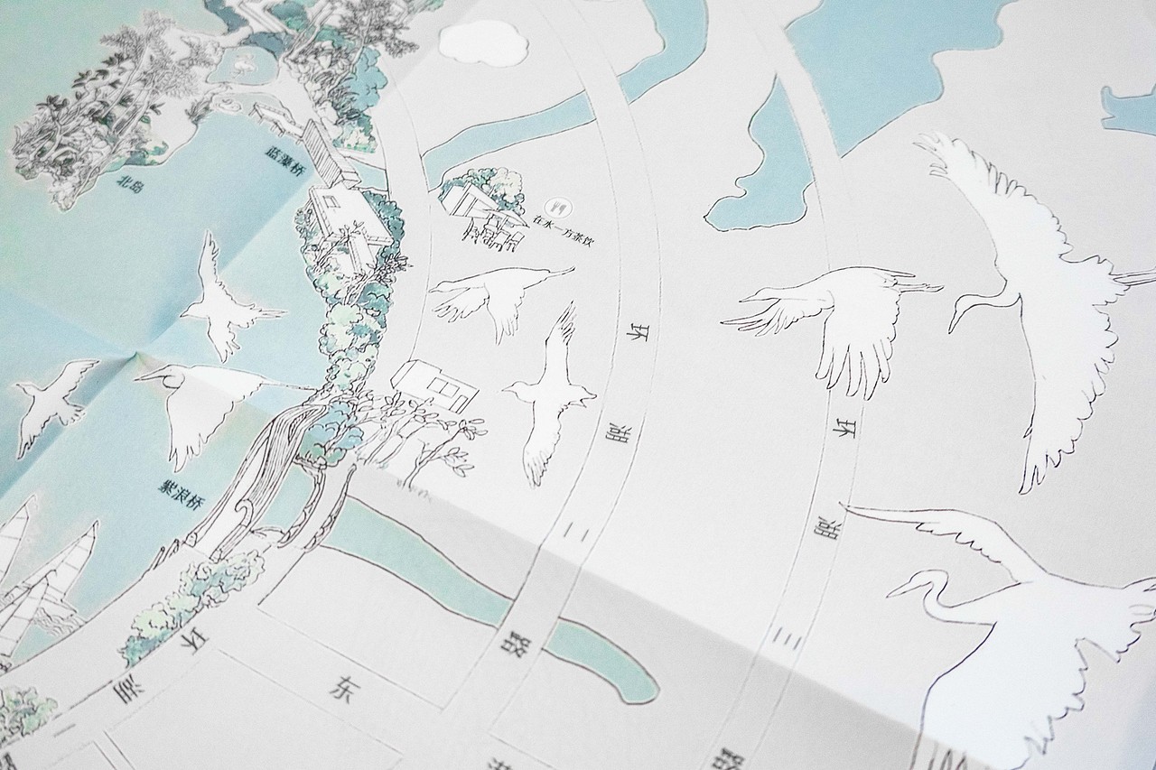 上海临港文旅手绘地图 Shanghai Lingang Tour Map_一线画廊-站酷ZCOOL