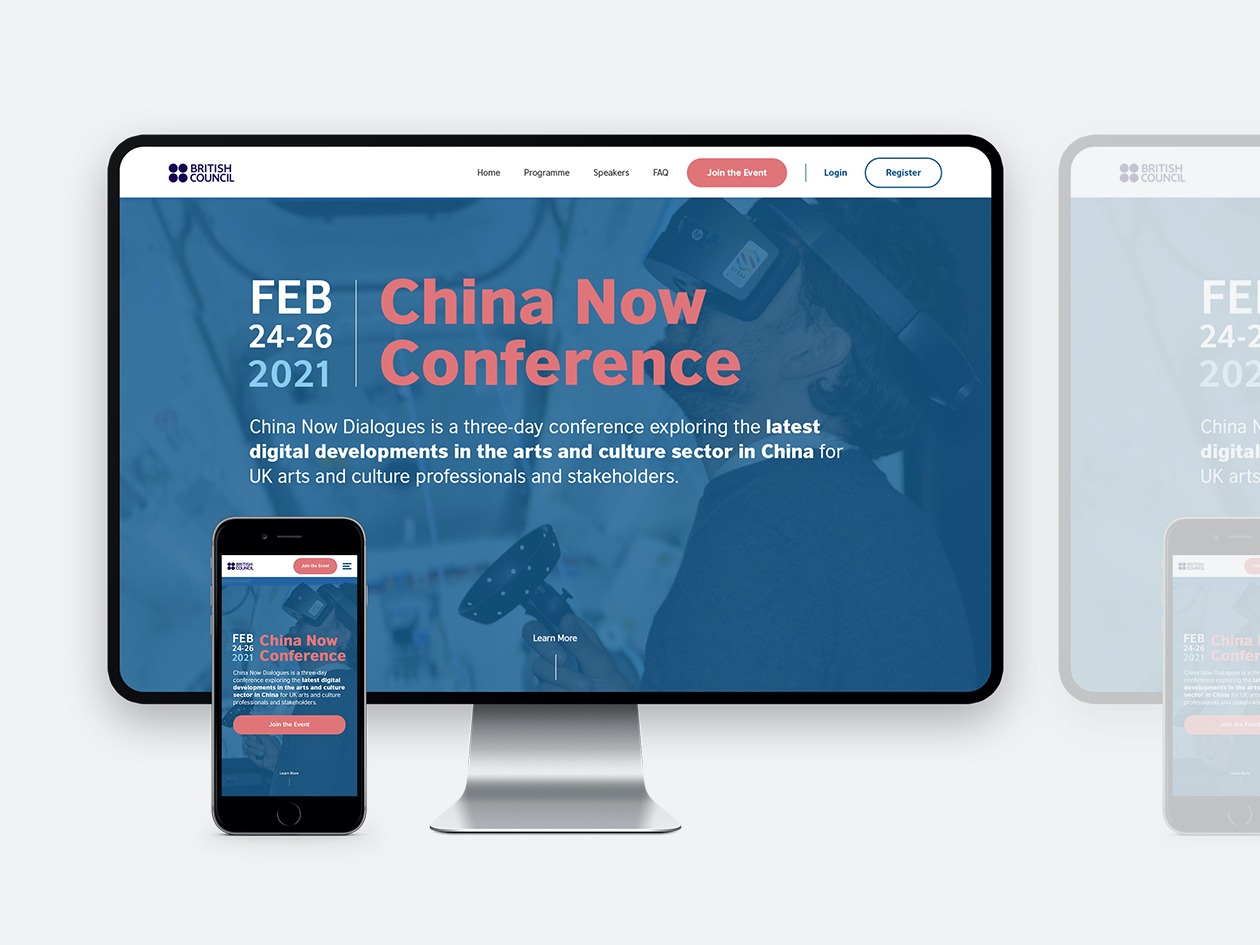 英国文化协会项目 China Now Conference Website_FlowAsia中国-站酷ZCOOL