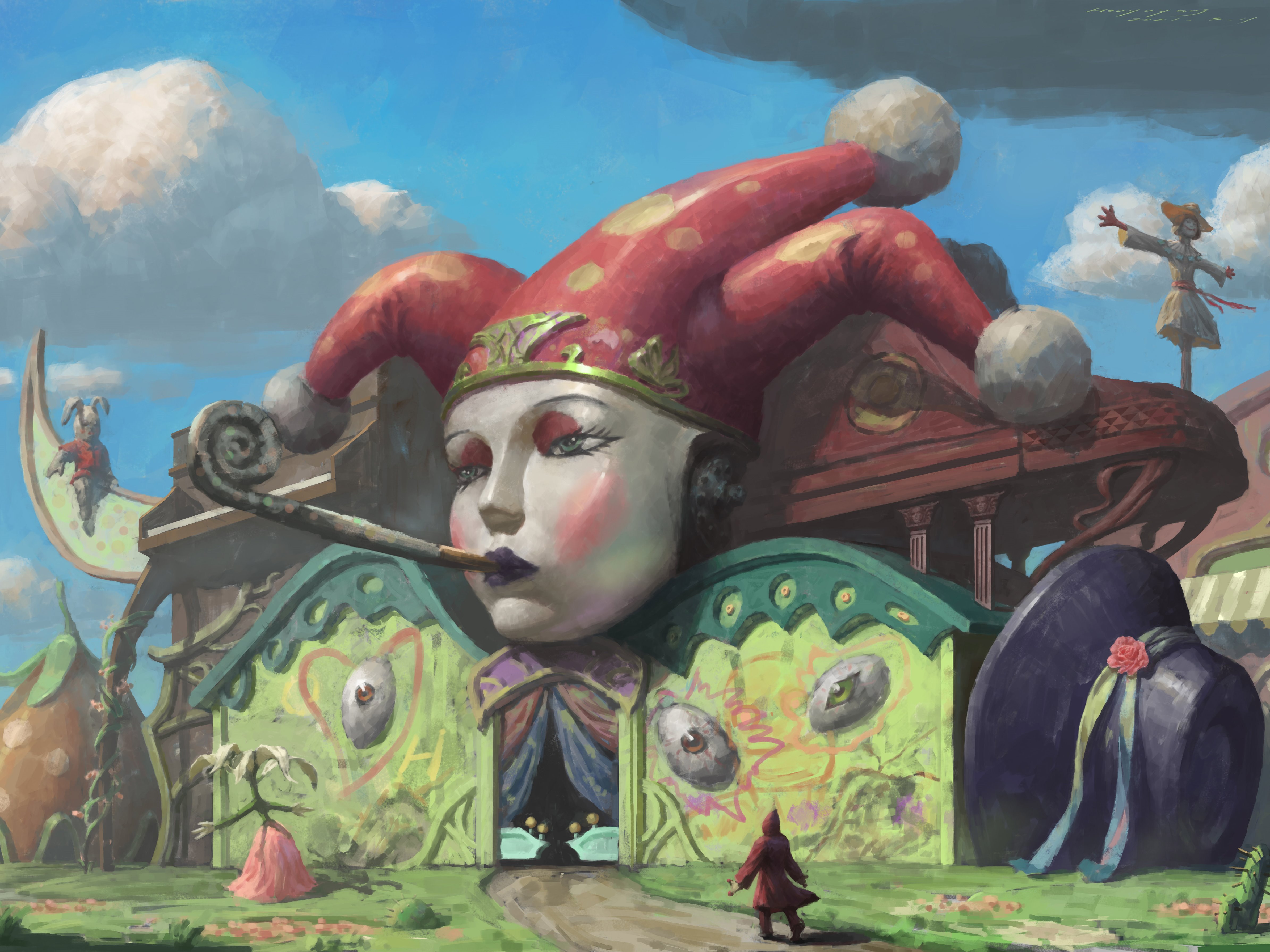 安德瑞马戏团_侯雨杨-站酷ZCOOL