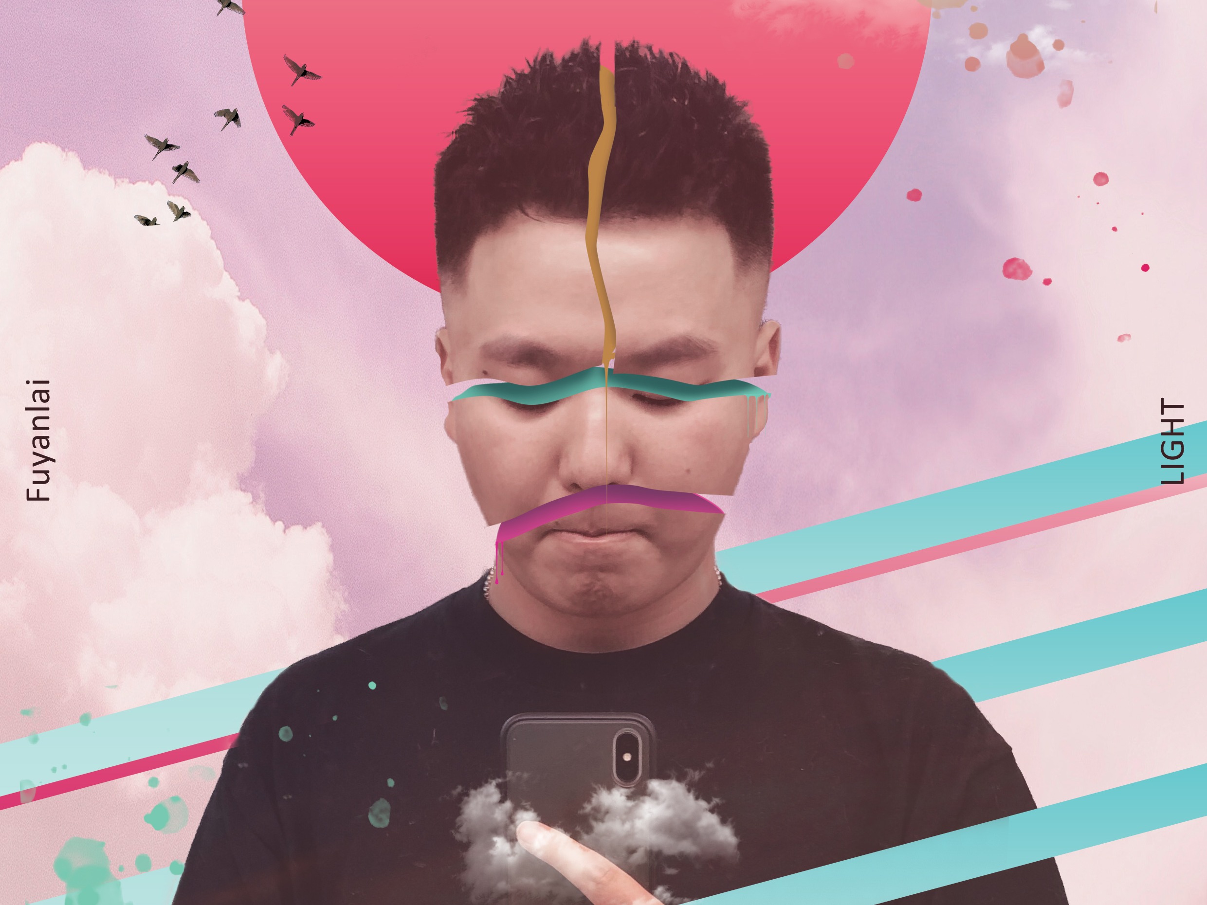 致敬MAGDIEL LOPEZ视觉设计师超现实主义炫酷海报_燕来_LIAM-站酷ZCOOL