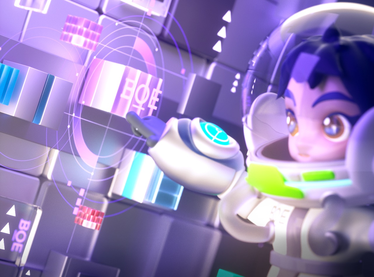 你好，京东方-IP设计E-BOY_灰灰灰灰hui-站酷ZCOOL