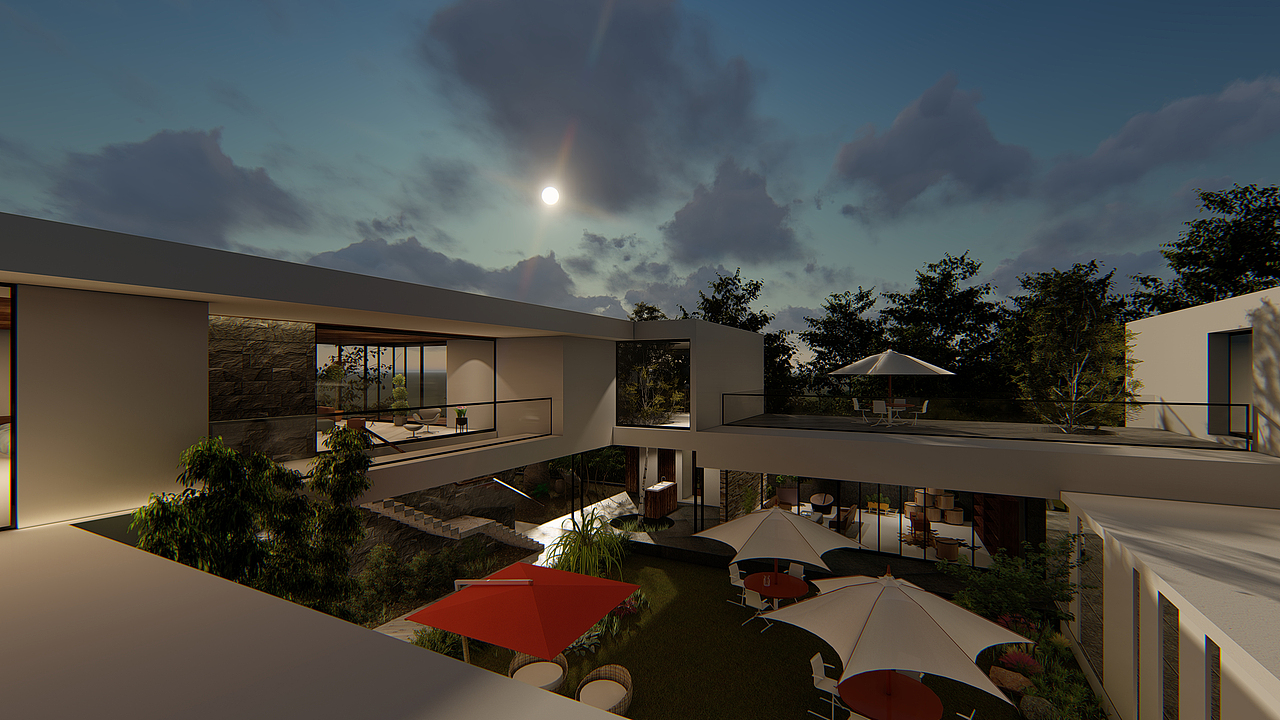 惠州龙门客栈度假村-山顶会所_DZL_XLL-站酷ZCOOL