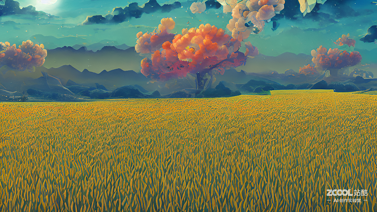 #AI创作实验室#希望的田野上_宛小丘-站酷ZCOOL