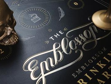 EMBLOSSOM｜落英里酒吧_mojodesign-站酷ZCOOL