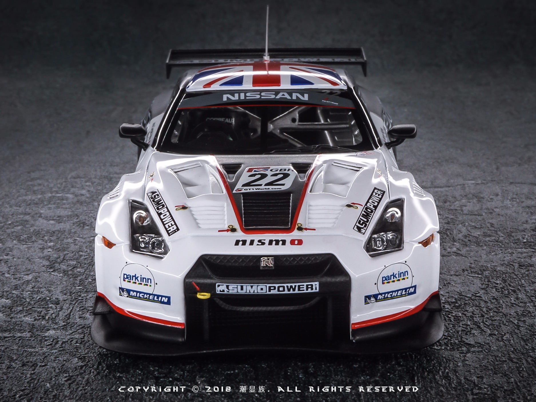 EBBRO 1:43 SUPER GT1 GT-R 2010_大力神不大-站酷ZCOOL