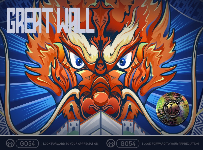 Great Wall 长城ip创作大赛《龙强》_GO54-站酷ZCOOL
