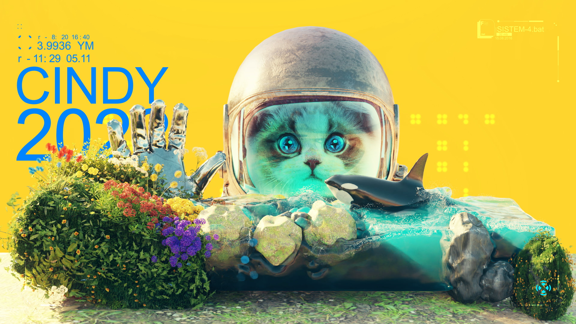 喵星宇航员_喵咪CINDY-站酷ZCOOL