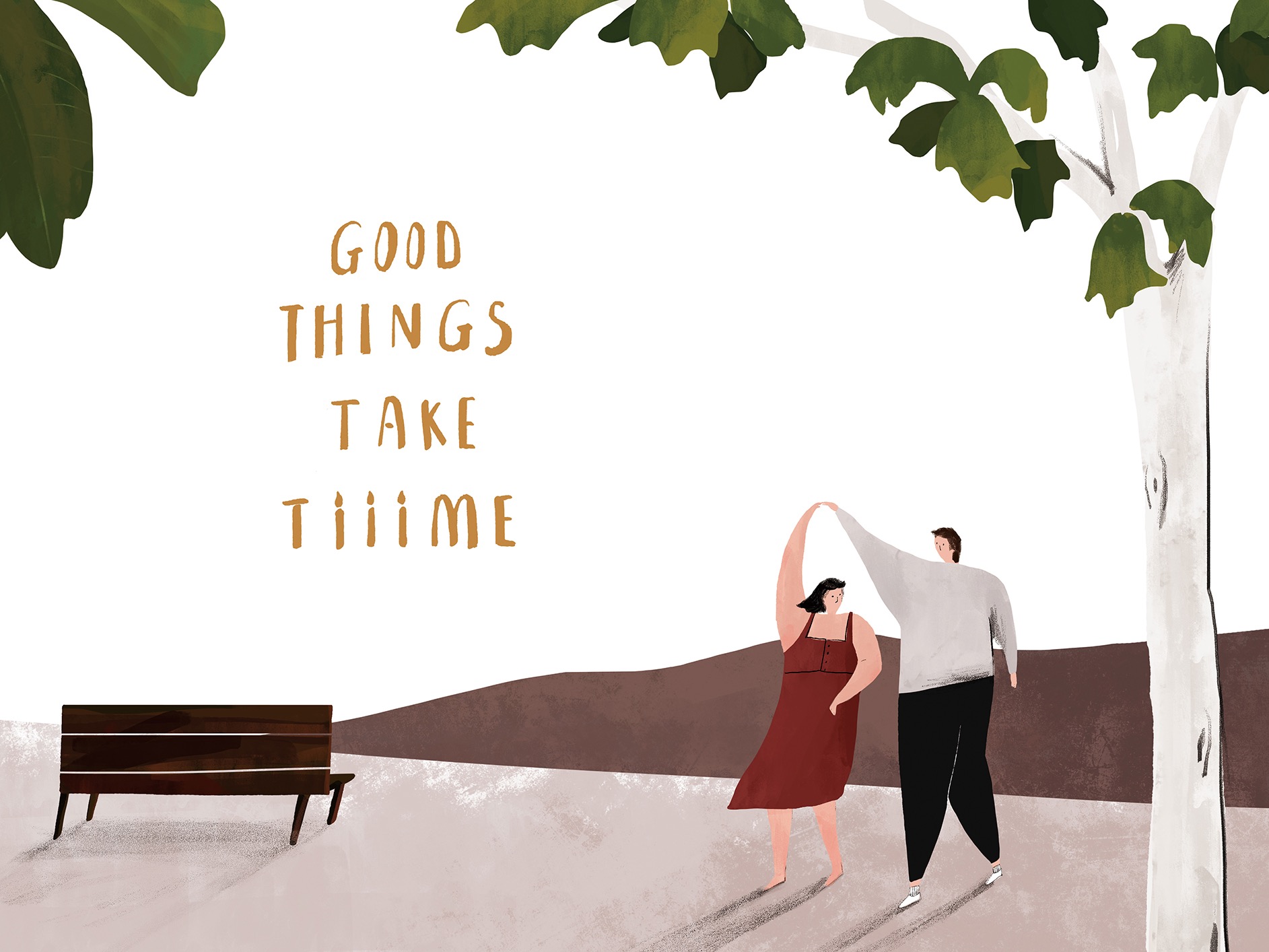 good thing take time 4_karenrourou-站酷ZCOOL