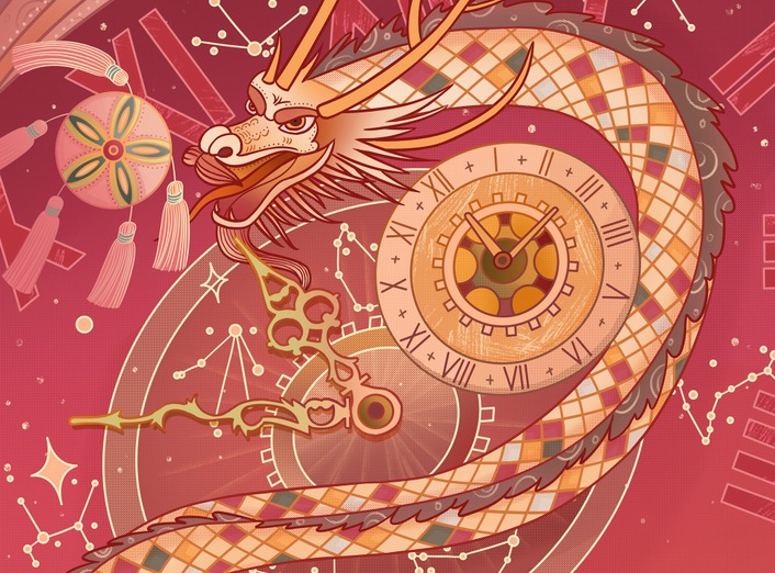 突破时间壁垒的国风三体_YAOJI瑶姬-站酷ZCOOL