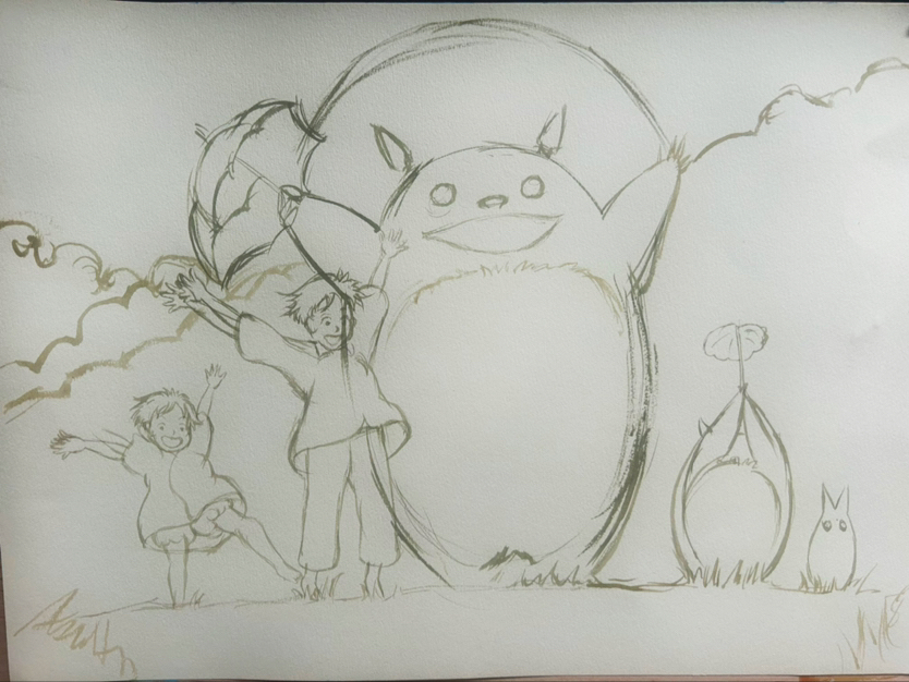 宫崎骏漫画纯手绘_Z530248772-站酷ZCOOL