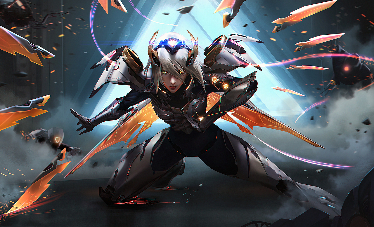 Project Irelia Fanart ....|Illustration|game design|chouxiaopan ...