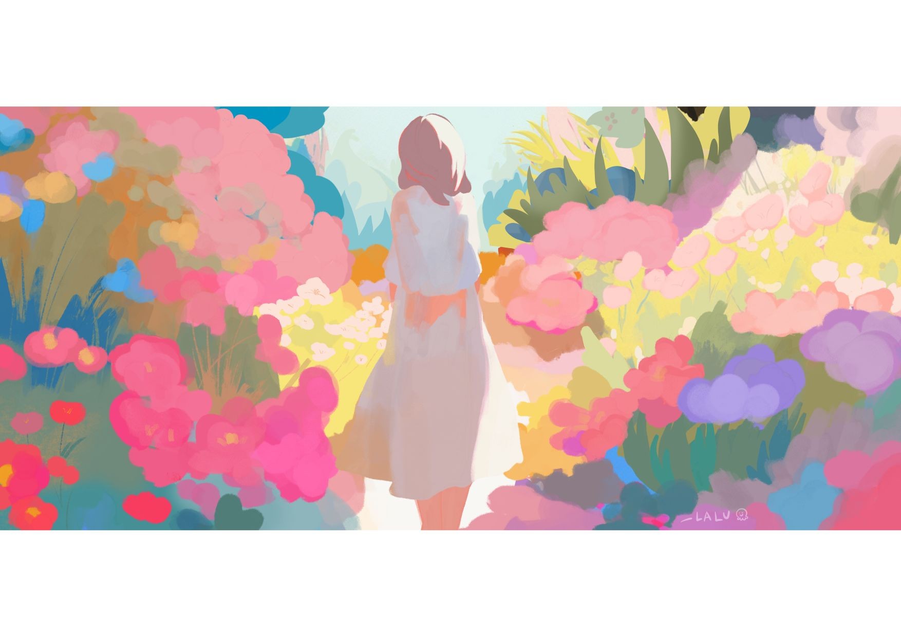 花丛中13/100_叽里呱啦duang-站酷ZCOOL