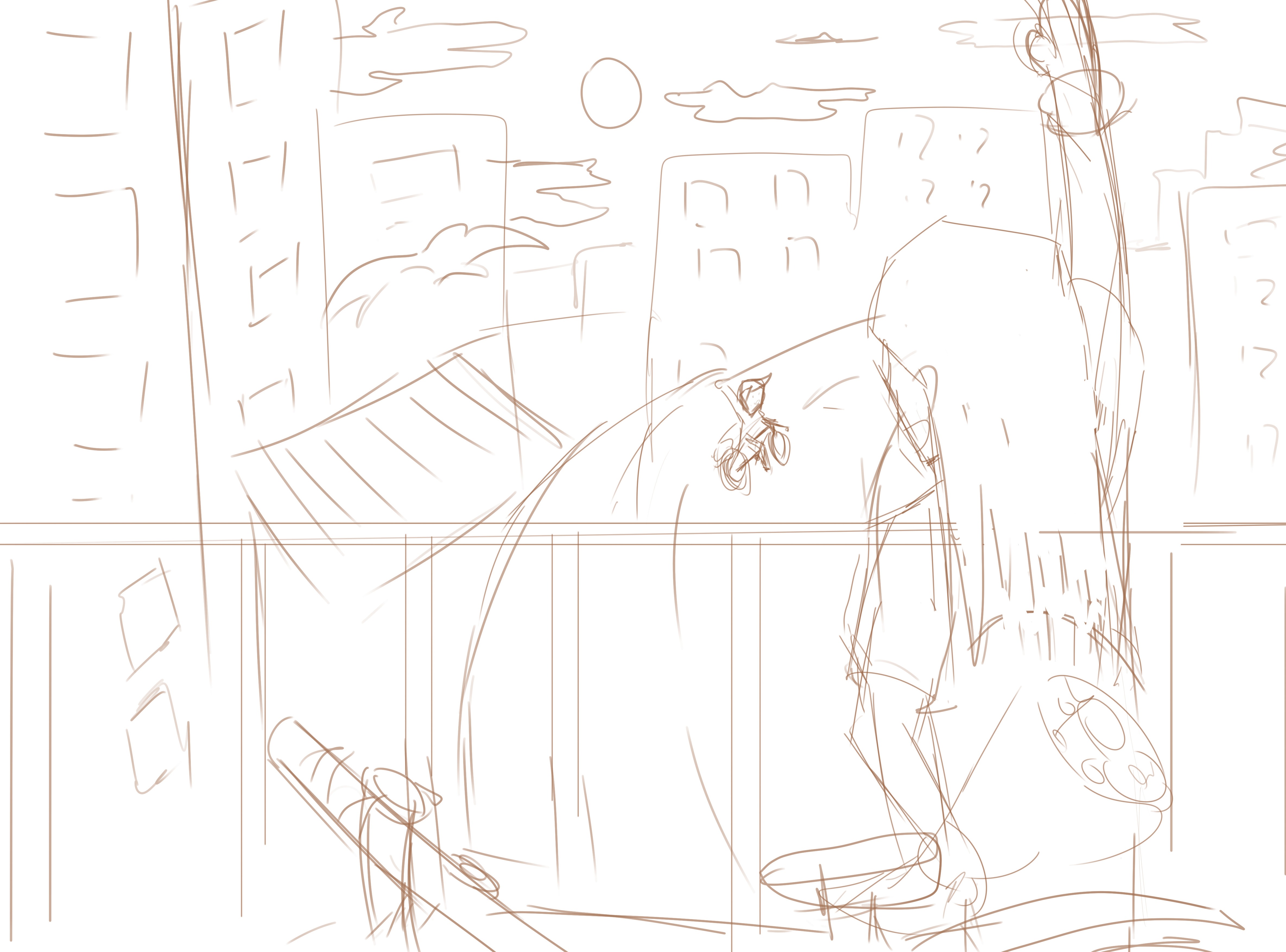 16岁-(线稿)_icy下一站-站酷ZCOOL