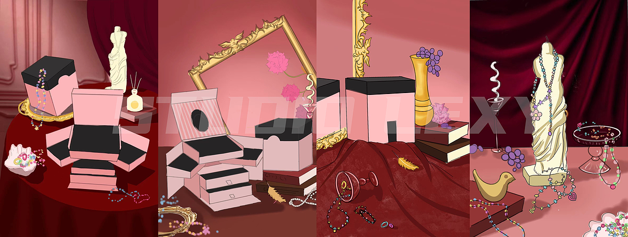 儿童玩具手链首饰礼盒 | MOBEE x 乐夕影像_乐夕影像-站酷ZCOOL