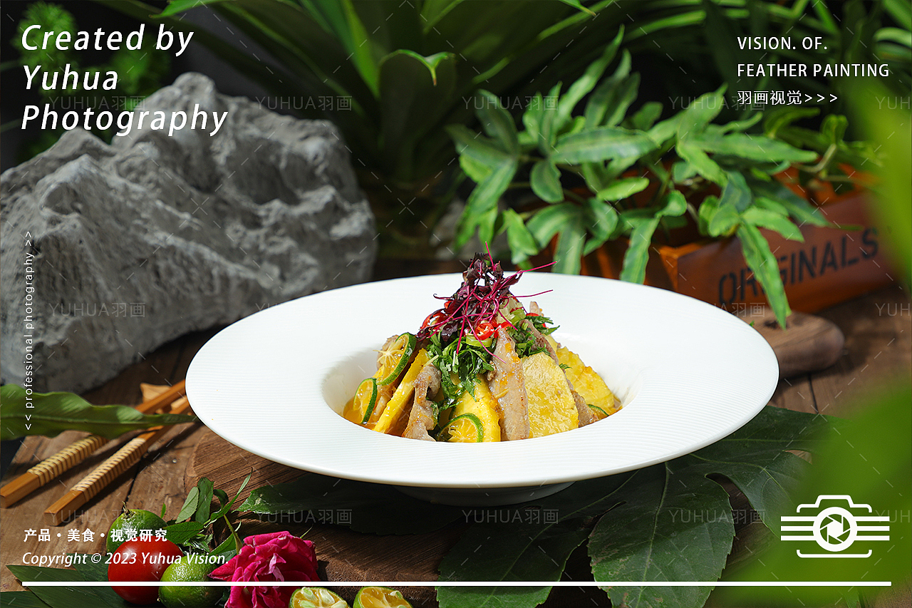 西餐 东南亚菜 _YUHUA羽画-站酷ZCOOL