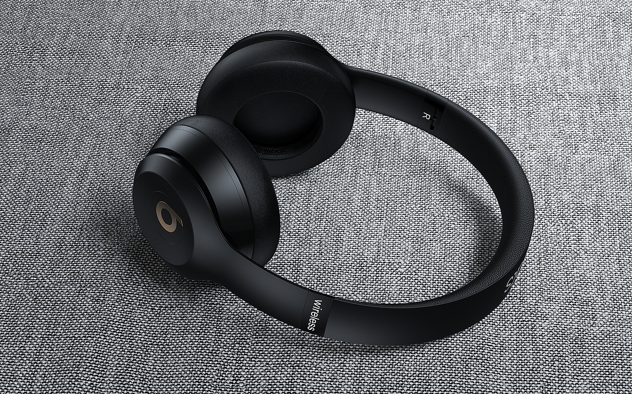 B&O beoplay 头戴式耳机渲染练习——keyshot_陈认真-站酷ZCOOL