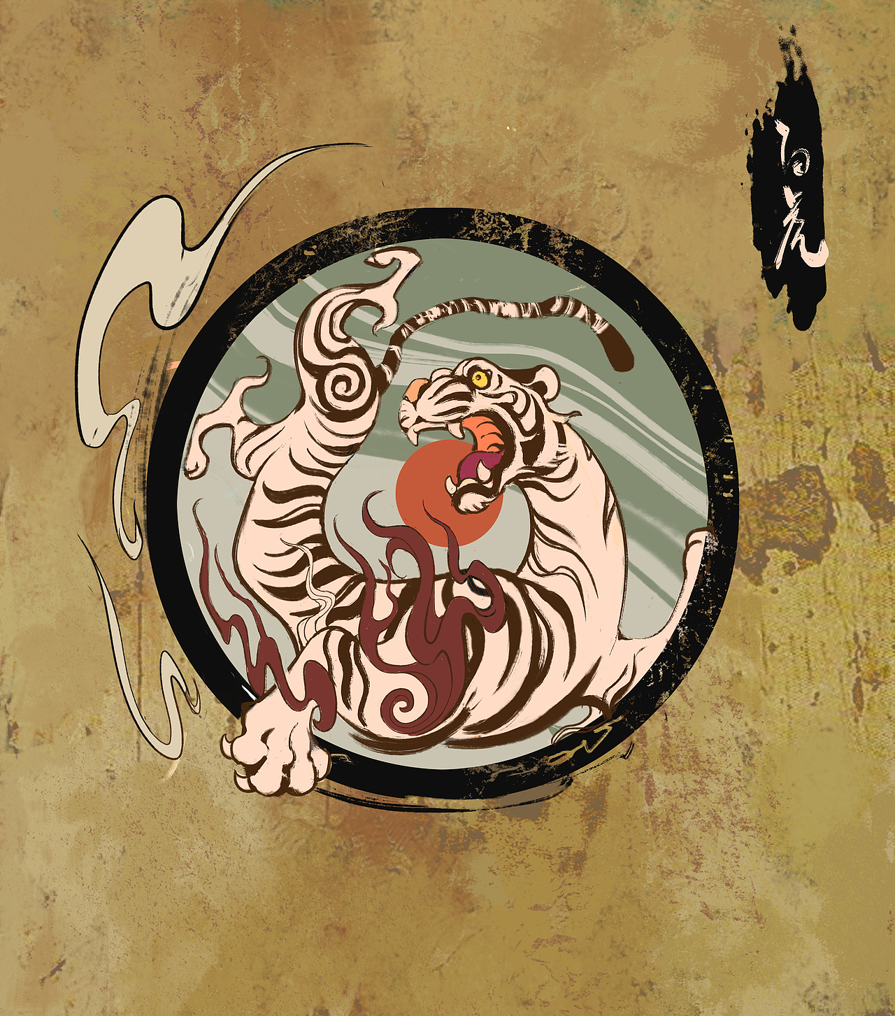 四神兽_Cim92-站酷ZCOOL