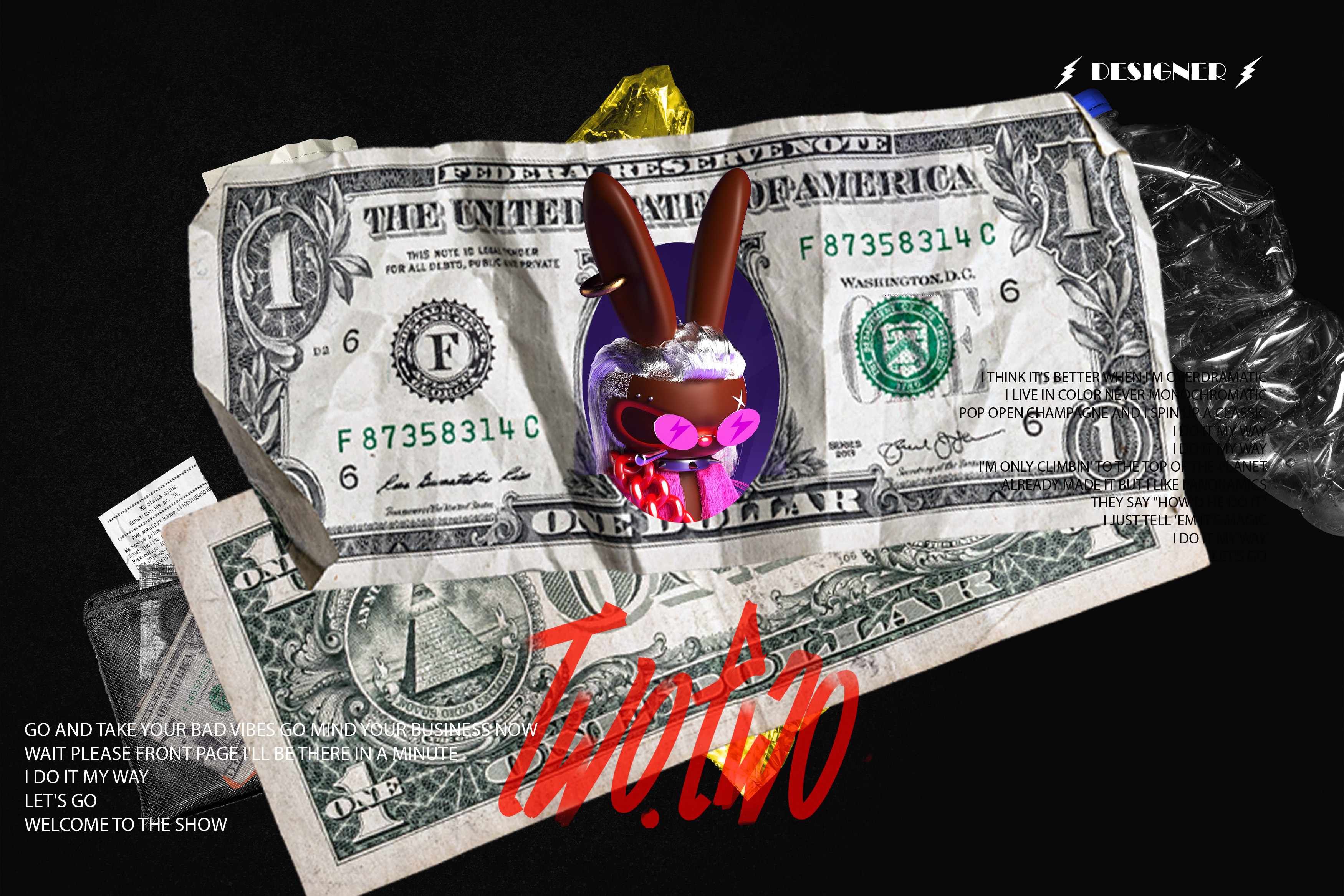 兔子IP——我是TWO TWO_原野兔兔-站酷ZCOOL