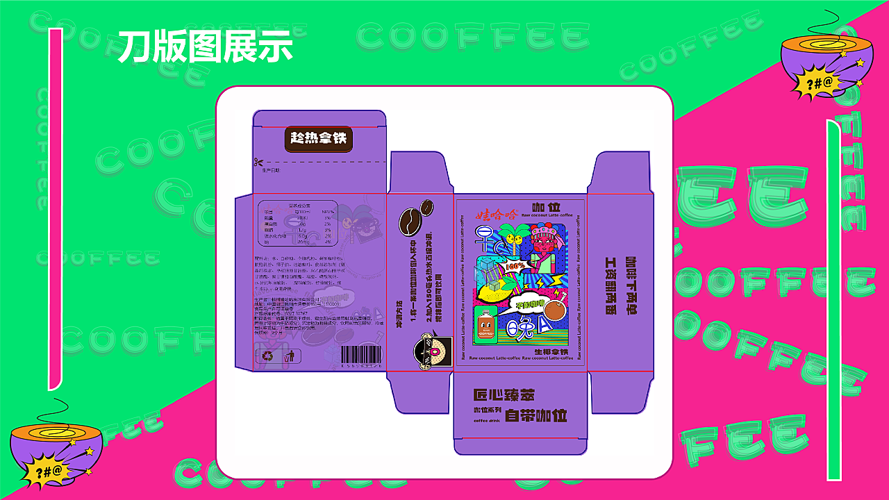 啡”你不可——娃哈哈咖位咖啡创意包装设计蜜糖不是糖 站酷zcool