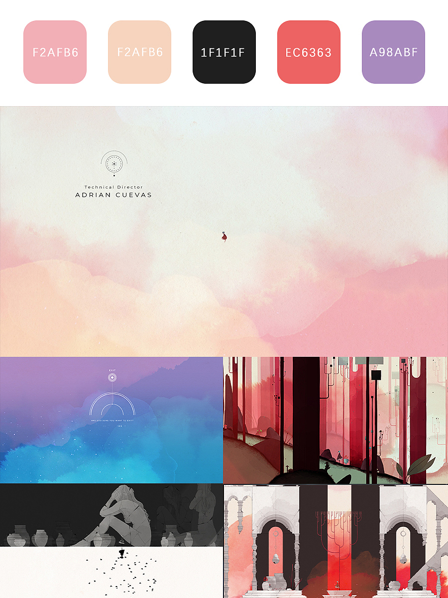 游戏UI界面高级配色灵感_EXP训练营-站酷ZCOOL