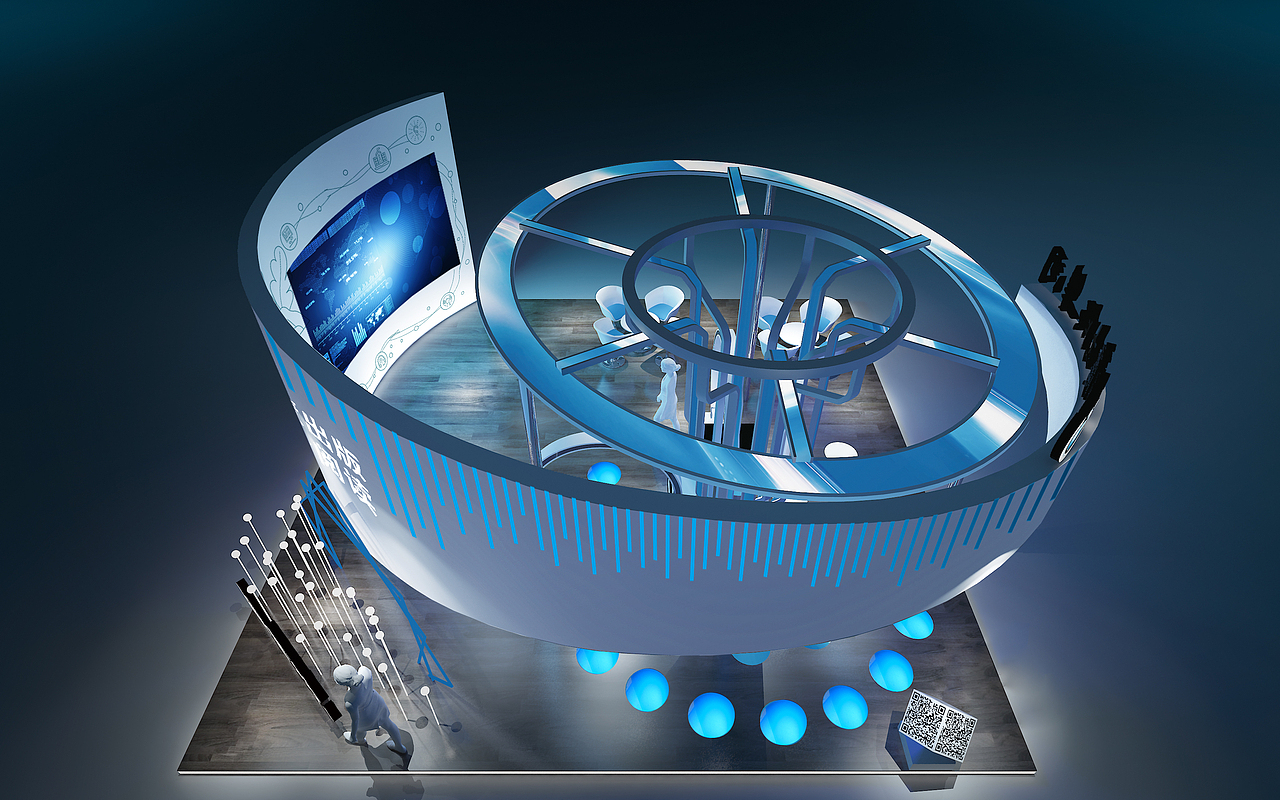 2019重庆文博会临时展厅设计_重庆ADC共设时代-站酷ZCOOL