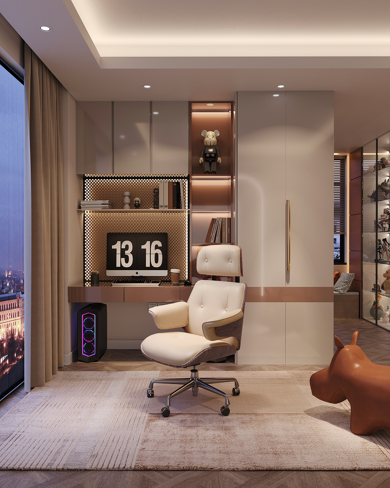 办公椅小件渲染_HMING0-站酷ZCOOL