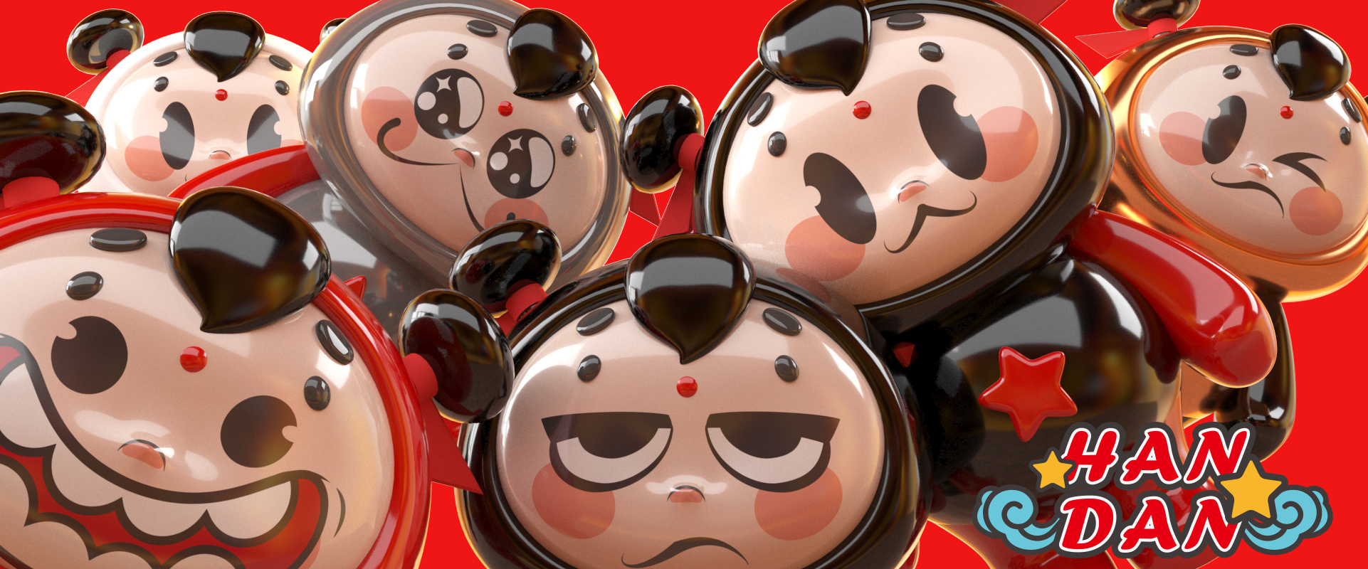 邯郸城市吉祥物设计，打造邯郸城市IP形象！_cgli-站酷ZCOOL