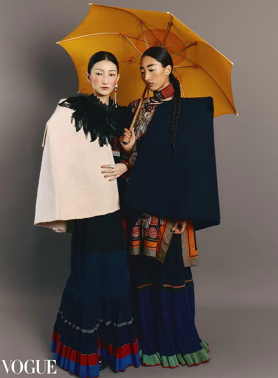 esee英模｜边巴卓玛 库各金｜VOGUE_esee英模广州-站酷ZCOOL