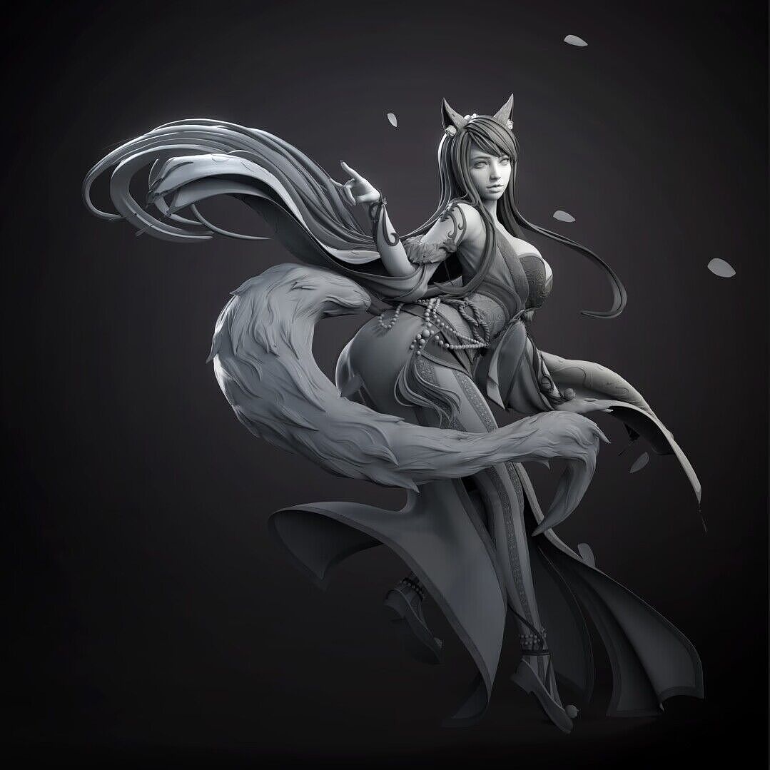 【3d高精度模型】角色阿狸_依古奈斯eugin-站酷ZCOOL