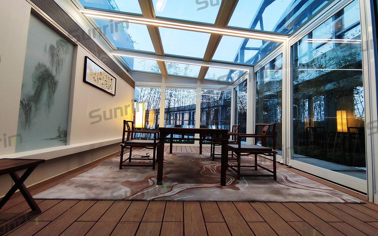 可移动电动伸缩阳光房适合哪些场地_Sunrim电动屋顶-站酷ZCOOL