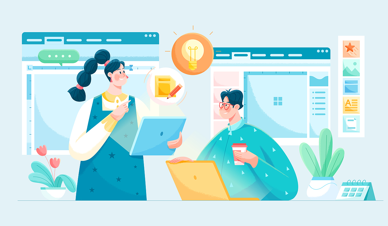 Wings Lernmedien封面插画（三）_由然工作室-站酷ZCOOL