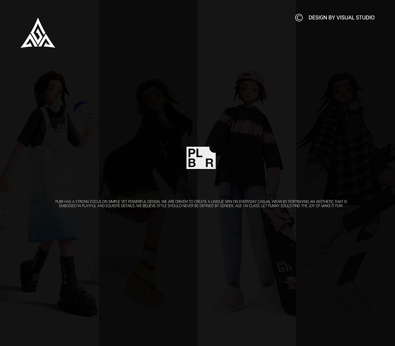 PLBR潮牌虚拟人物服饰_DPI视觉传媒-站酷ZCOOL