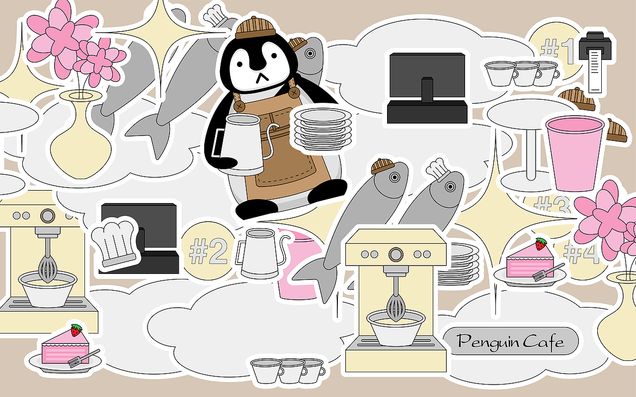 IP设计|餐饮IP|咖啡IP_椰椰椰子8-站酷ZCOOL