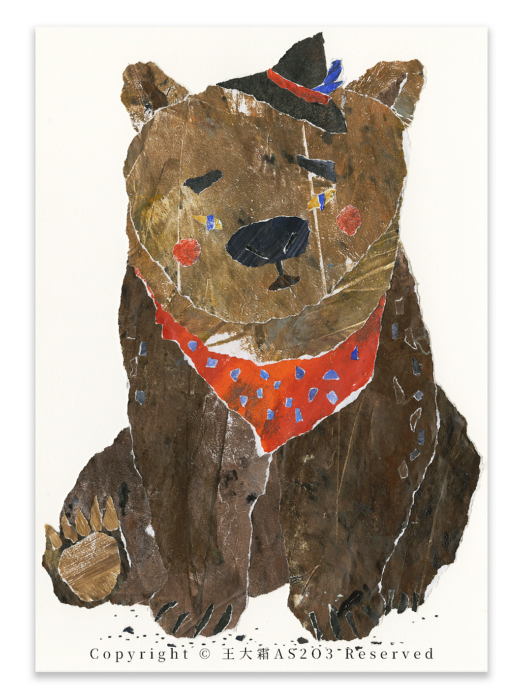 【手撕拼贴儿童插画合集】_王大霜AS2O3-站酷ZCOOL