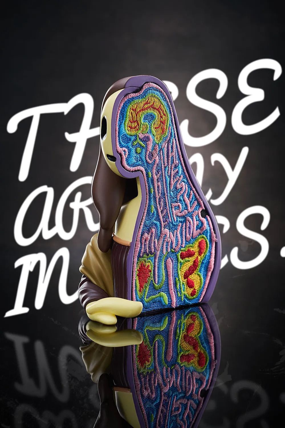 【无声呐喊】Insides Mona Lisa-半解剖蒙娜丽莎_WAY_STUDIO潮玩-站酷ZCOOL